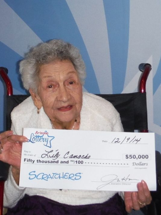 101-year-old wins $50,000 Arizona Lottery prize | kvue.com