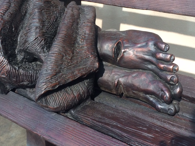 Downtown church unveils 'Homeless Jesus' sculpture | kvue.com