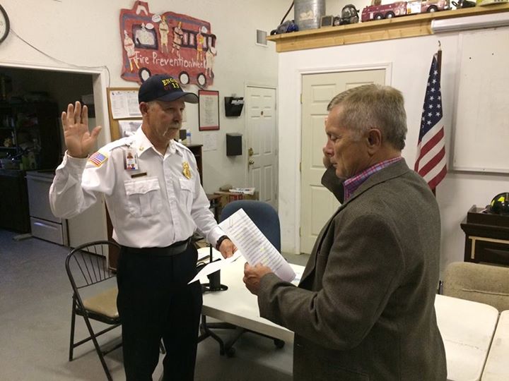 Caldwell County swears in rural fire chief | kvue.com