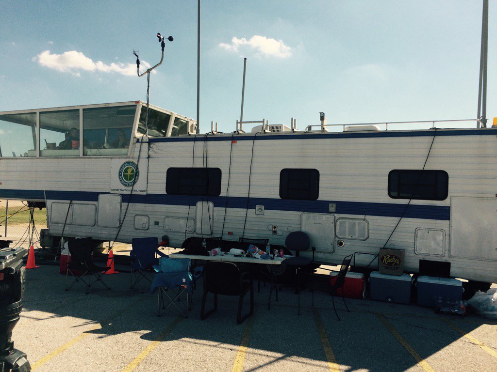 ABIA used temporary air traffic control tower after flood | kvue.com