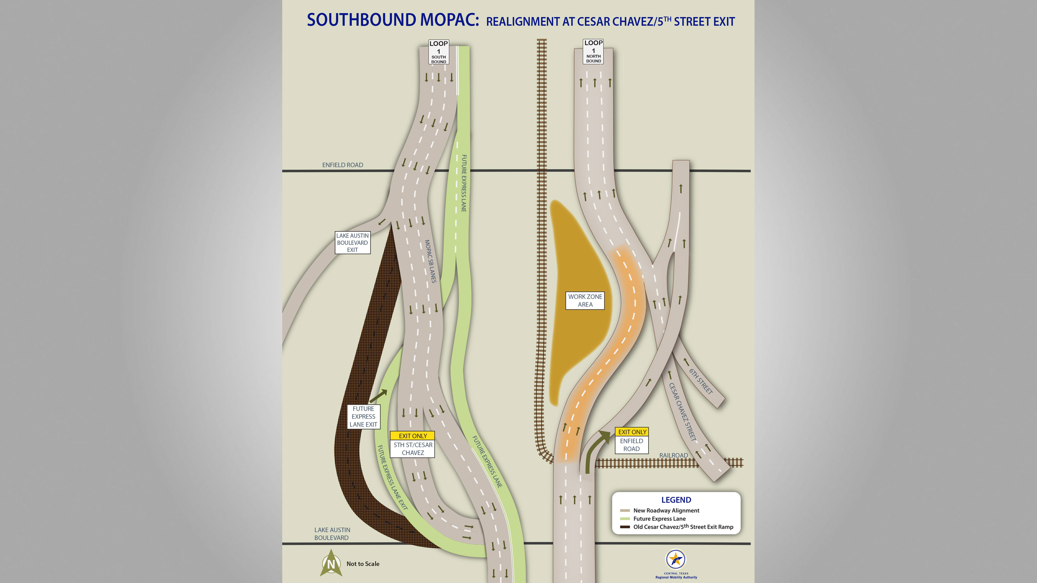 Traffic shift coming for SB MoPac near downtown | kvue.com