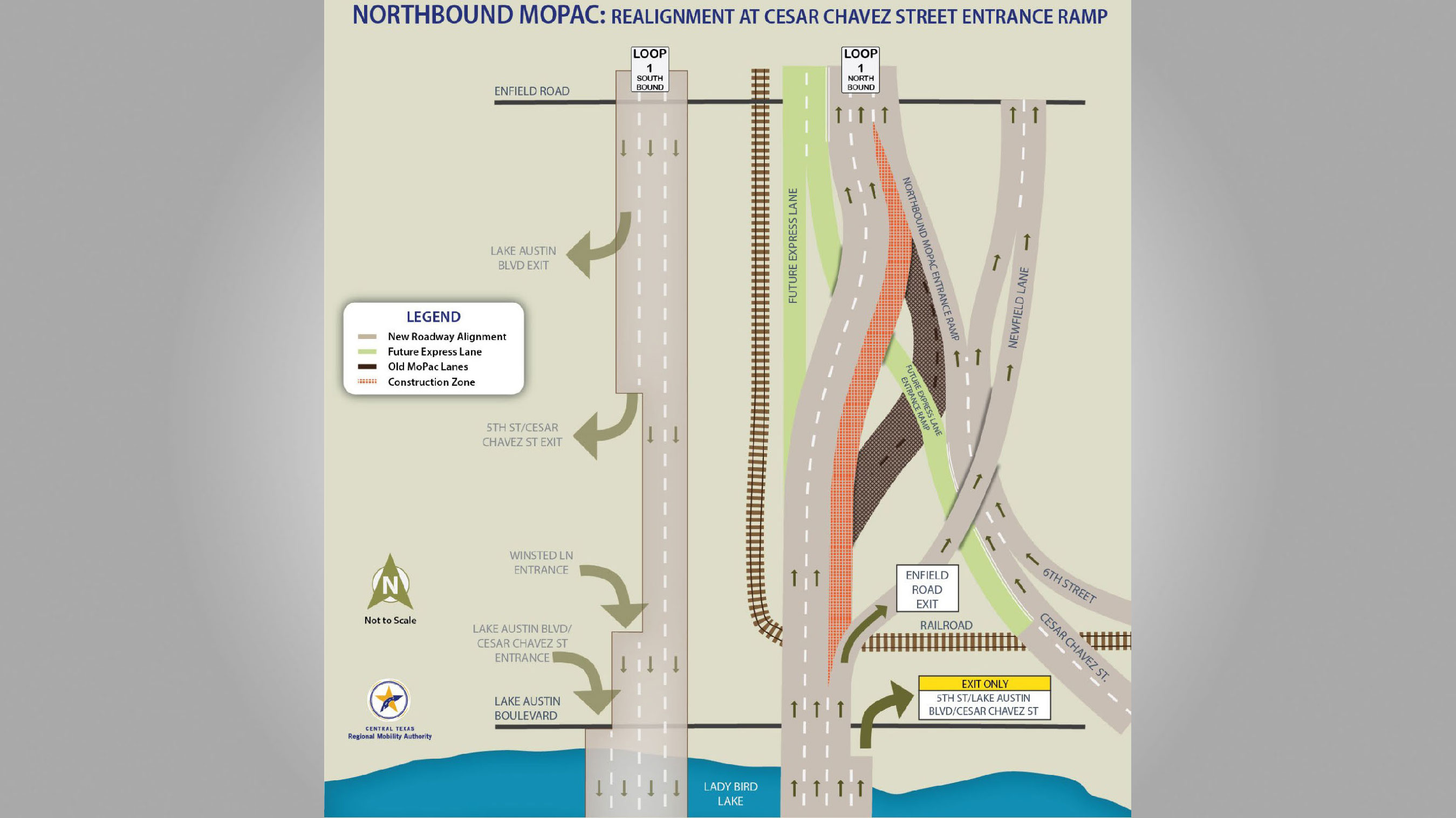 Crews to shift NB MoPac lanes near downtown | kvue.com