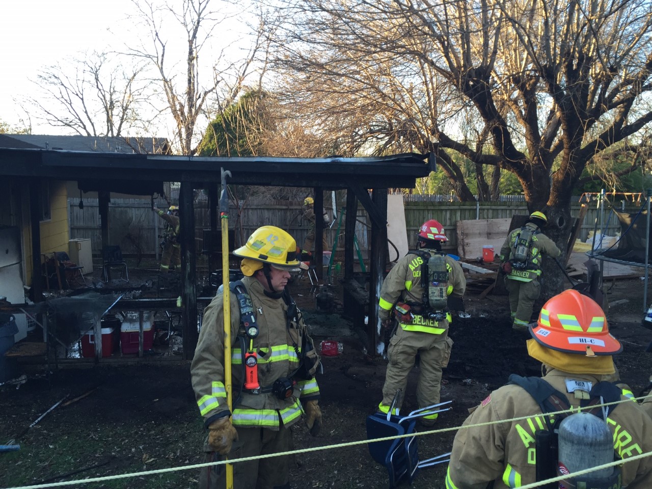 Family of six displaced after porch fire in Southeast Austin | kvue.com