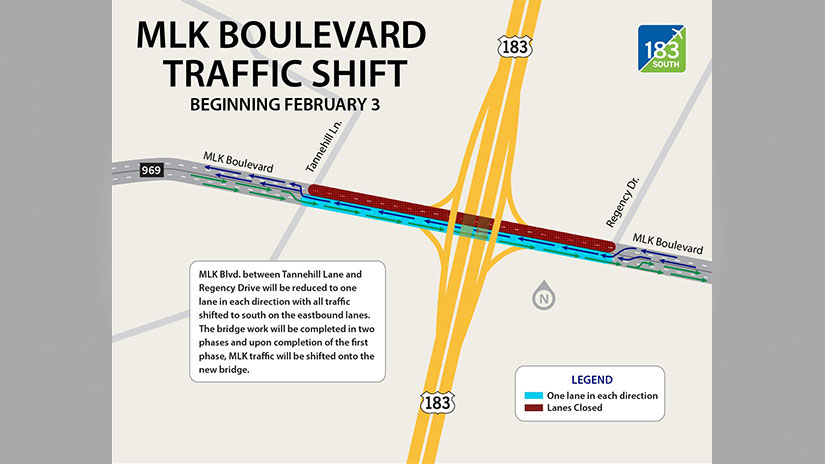 183 South Project to reduce lanes on MLK Boulevard | kvue.com